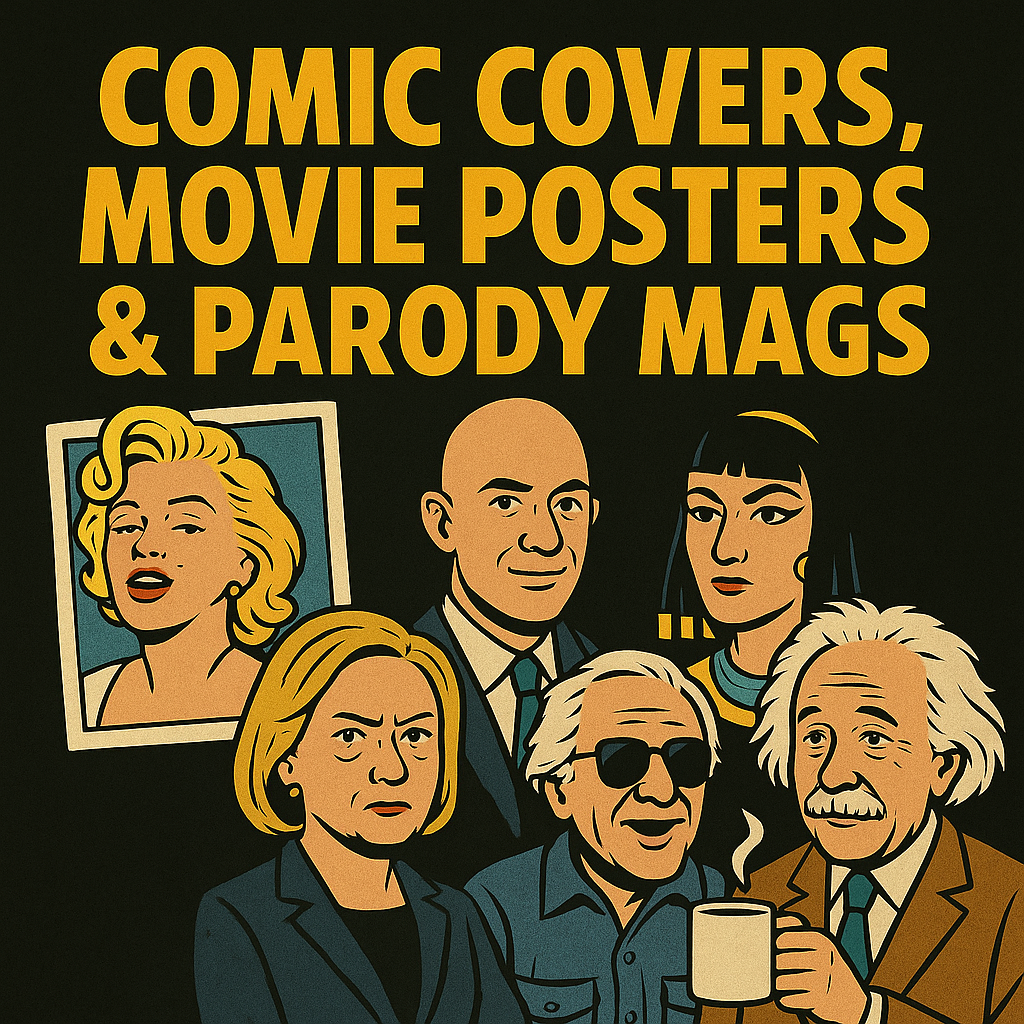 Twisted Covers: Comics, Cinema & Chaos – Wake Up Apparel